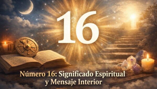 Número 16: significado espiritual y mensaje interior